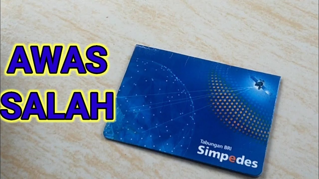 Cara Mengetahui Nomor Rekening Bri Di Buku Tabungan - YouTube