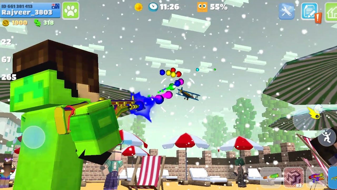 WINTER SEASON IS HERE IN PARTY CRAFT 🥳 🎉 #partycraft #game - YouTube