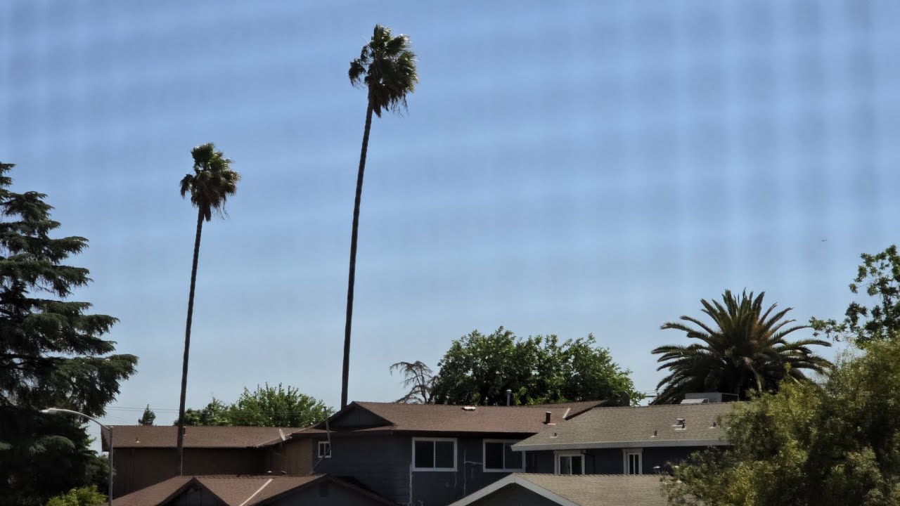 Breezy WNW Winds & Sunny 11:08am May 21, 2024 both sides - YouTube