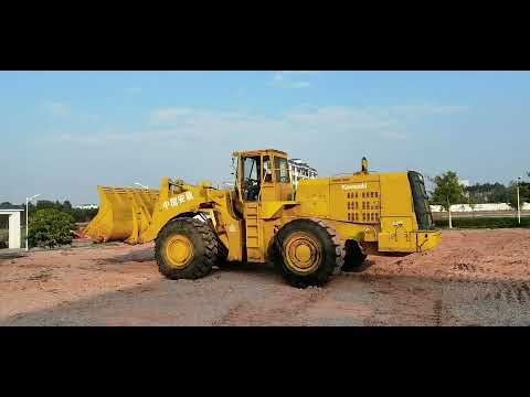 kawasaki wheel loader KL115 made in japan loader - YouTube