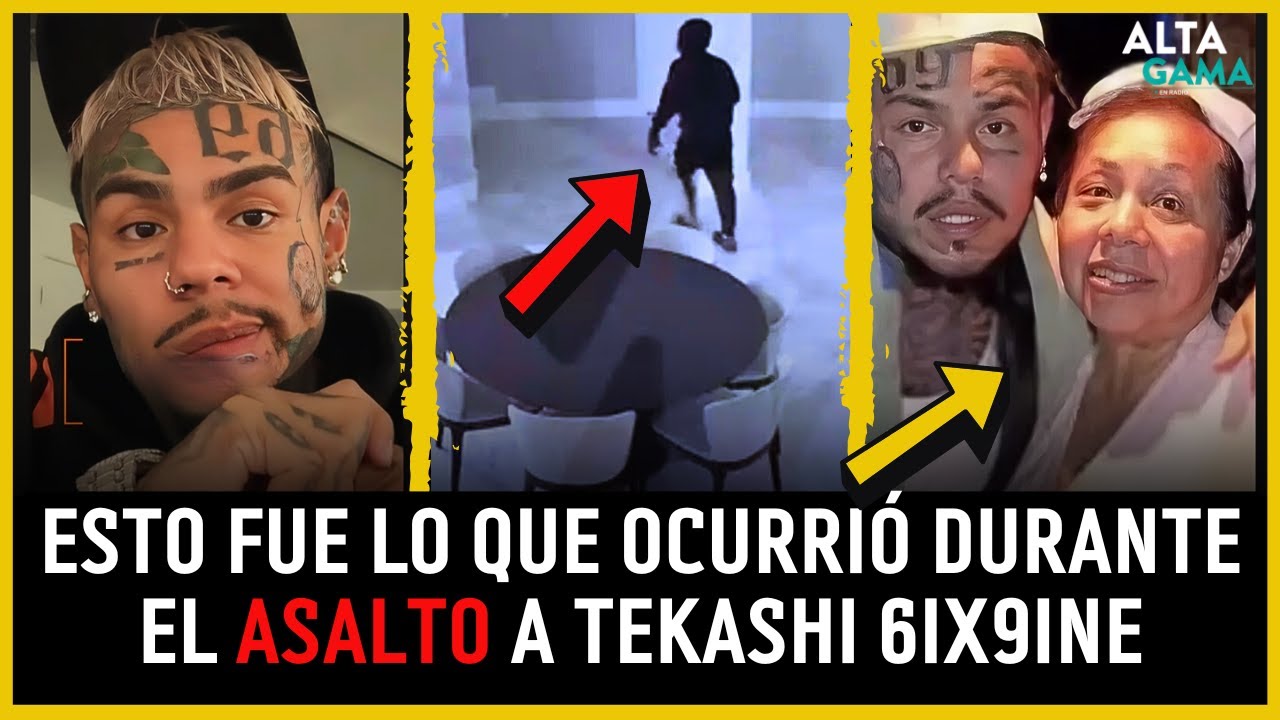 🔴ASÍ OCURRIÓ EL ASALTO A CASA DE TEKASHI 6IX9INE EN VIVO | Alta Gama ...