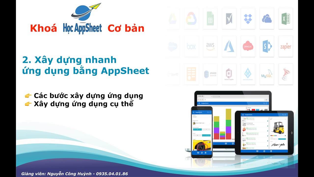 #Học_AppSheet_Cơ_Bản 02. Xây dựng nhanh một ứng dụng bằng AppSheet - YouTube