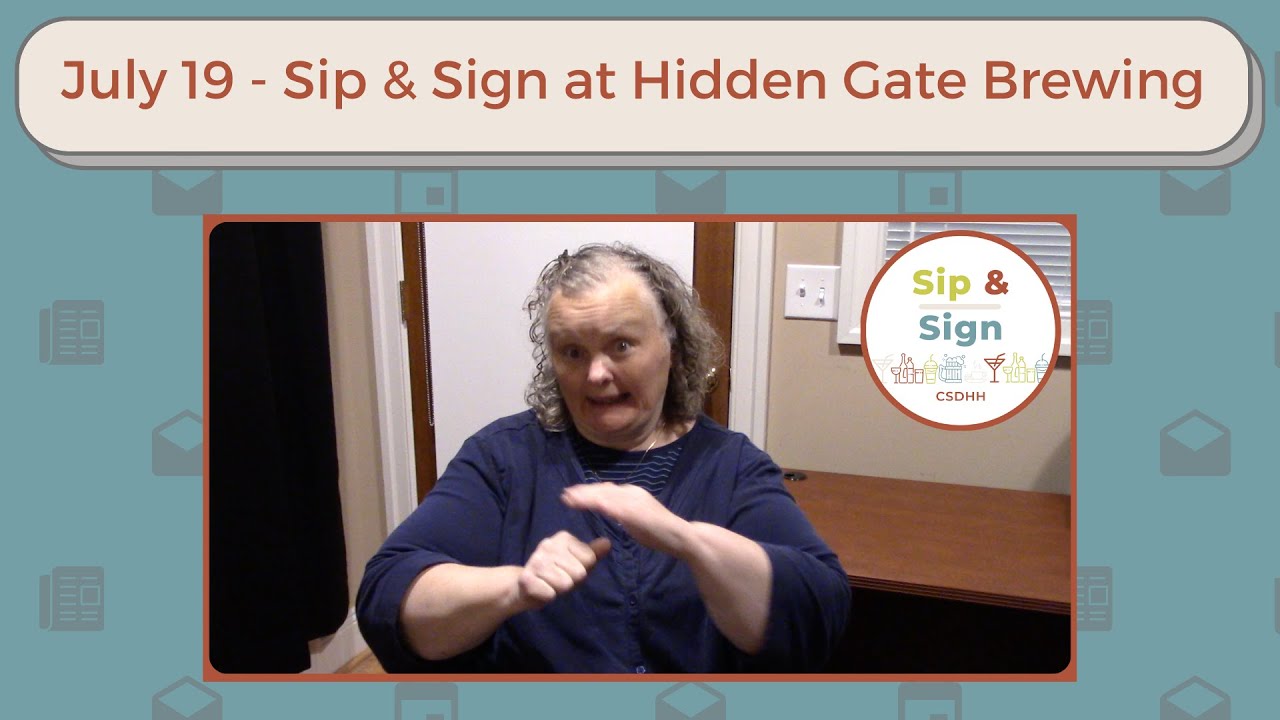 Sip & Sign - YouTube