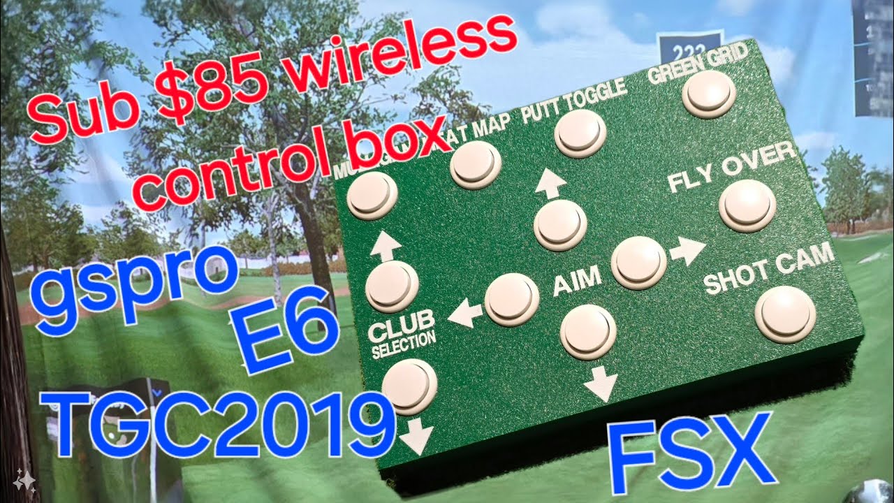 “DIY Wireless Golf Simulator Control Box for Under $85 in Just 20 ...