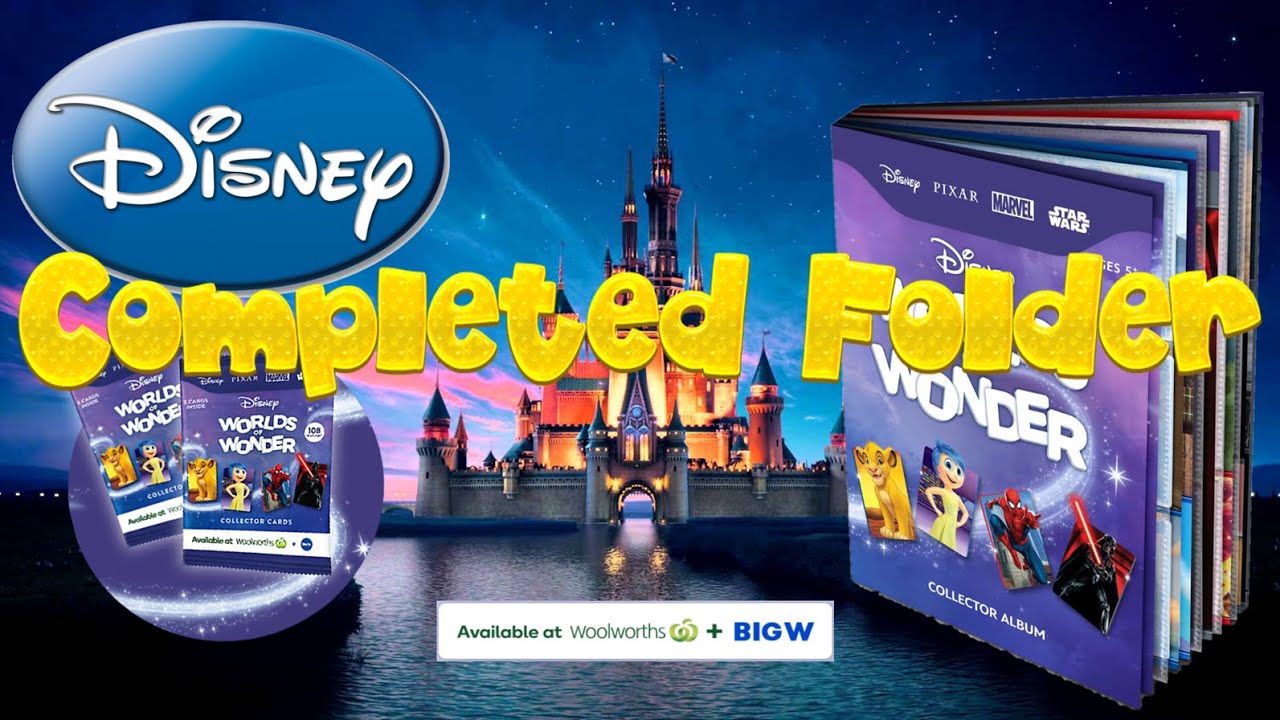 Woolworths Disney Worlds of Wonder Trading Card Collection | The ...