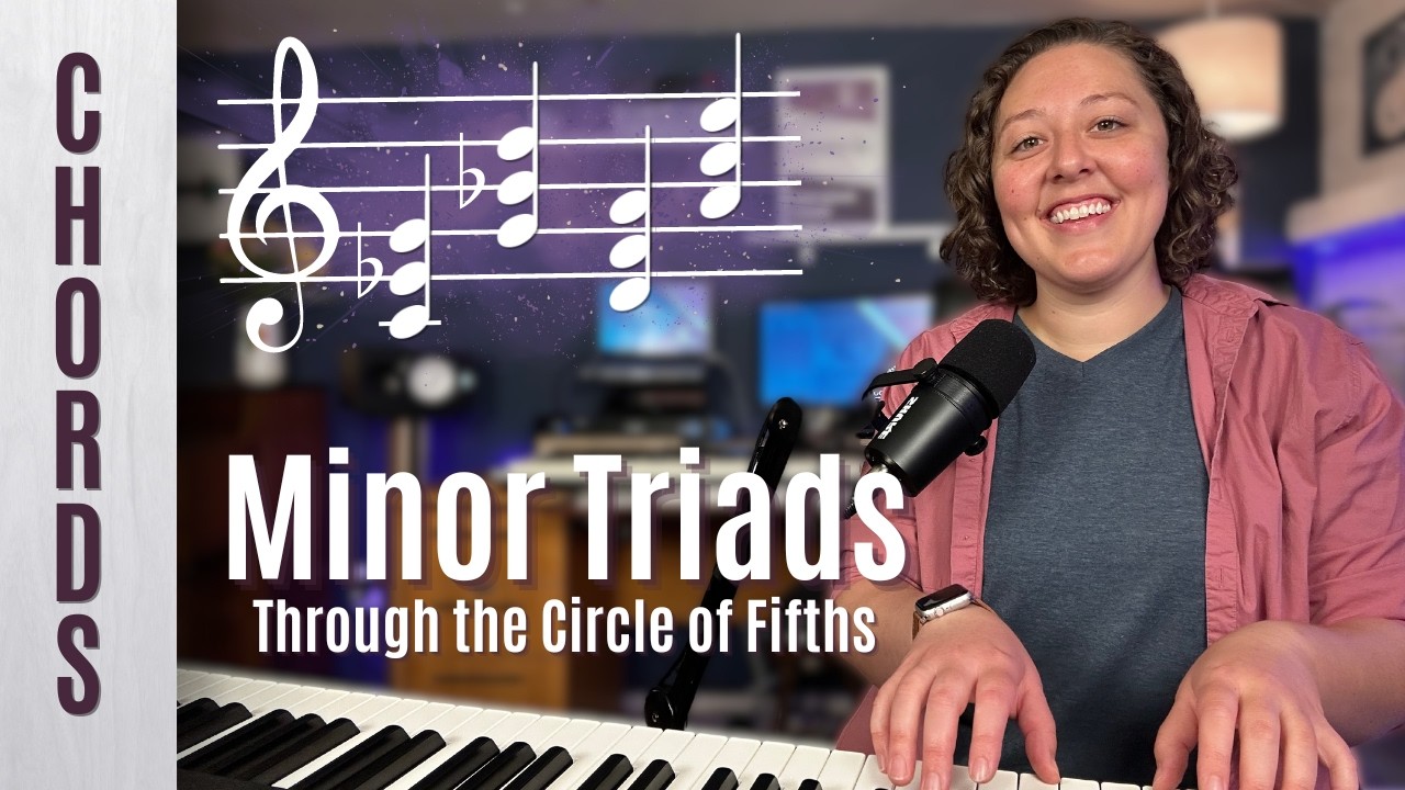 Daily Practice 🎹 Minor Triad Warmup Through the Circle of Fifths - YouTube