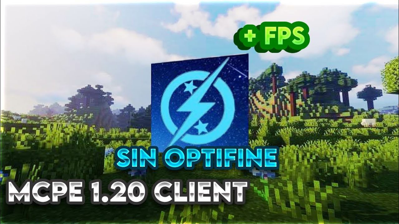 This MCPE client is JUST WOW 😮 | Sin Optifine Client for MCPE 1.20+ - YouTube