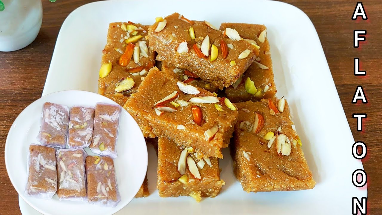 Mumbai ki Famous Sweet Aflatoon Full Recipe | Perfect Naap Se Aflatoon ...