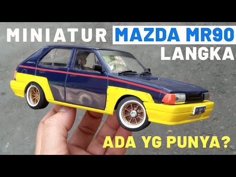 Miniatur Mazda MR90 Slalom and Drift - Diecast Handmade EPS 5 - YouTube