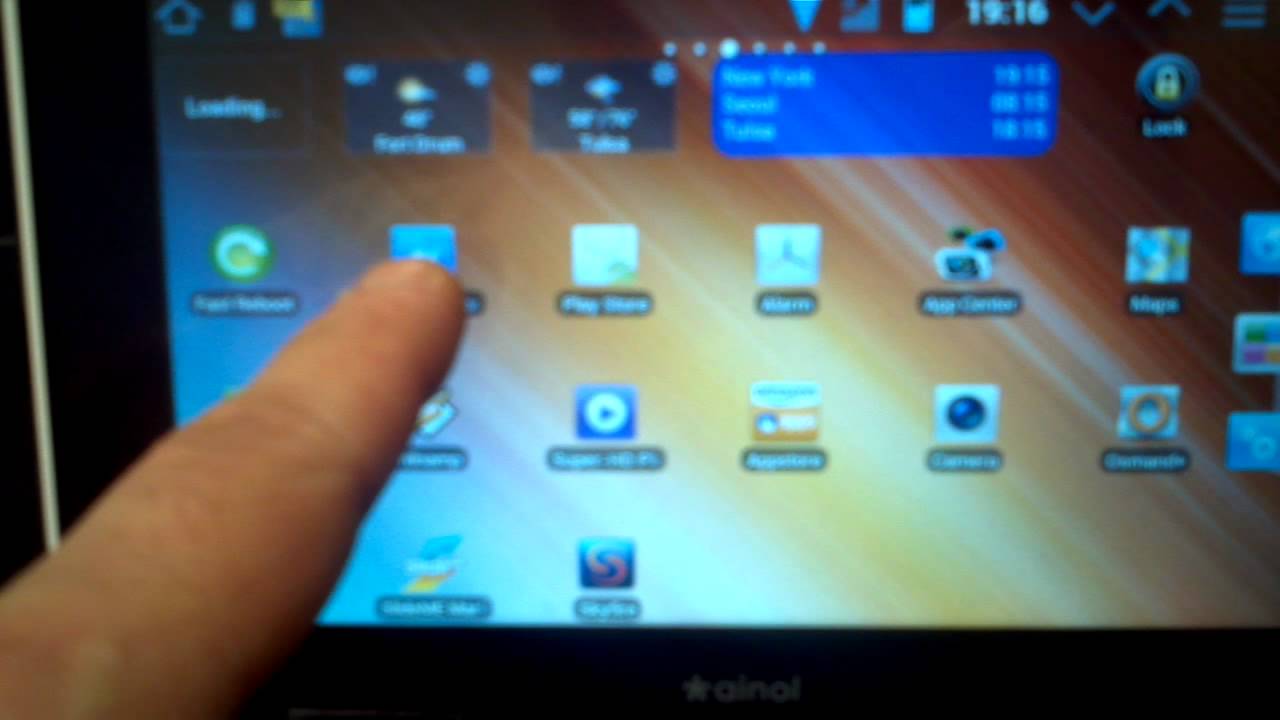 Connect USB Digital Camera to Ainol Novo7 Android Tablet - YouTube