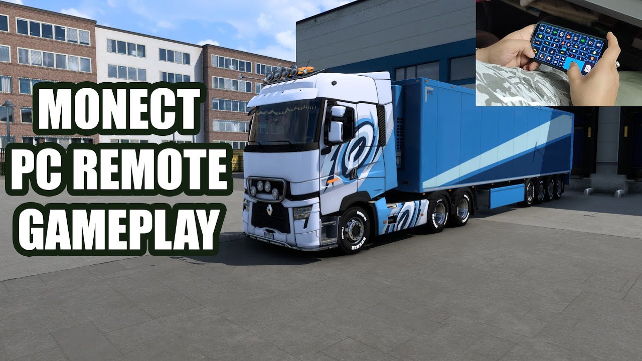Renault T Euro Truck Simulator 2 | Monect Pc Remote Gameplay - YouTube