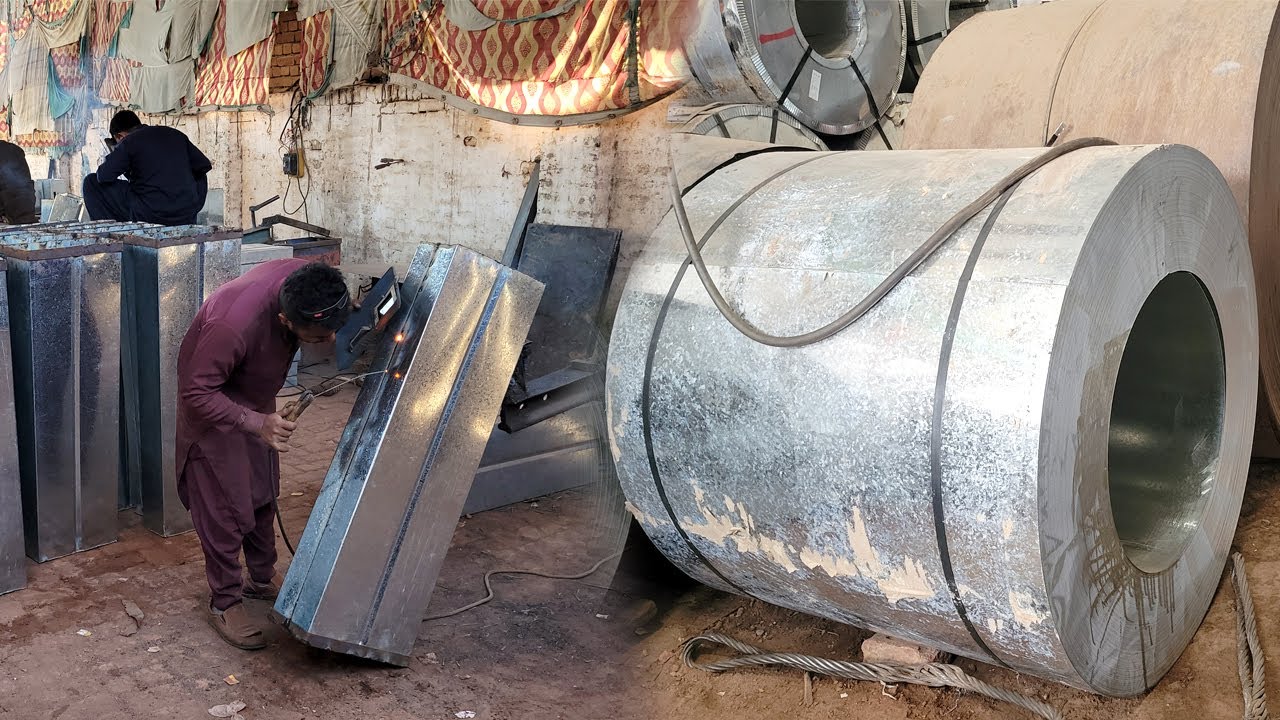 Ice Can | Ice Can Block Manufacturing Process - YouTube