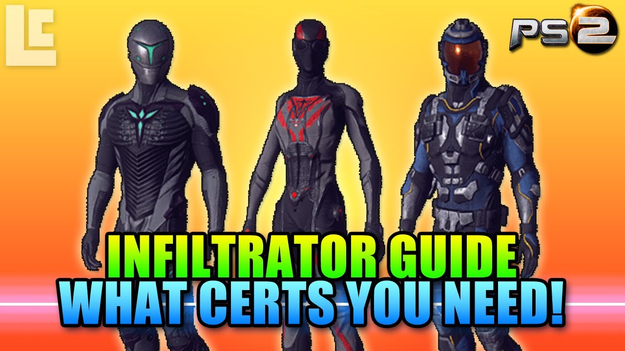 Infiltrator Certification Guide (Planetside 2 Gameplay/Commentary ...