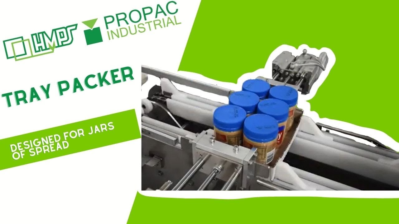 HMPS Traypacker for Jars of Spread - YouTube