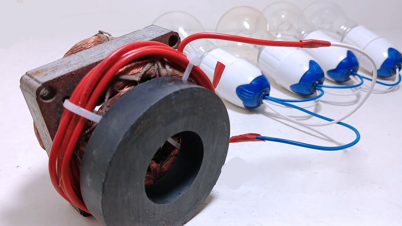 Top3 Amazing New Energy Generator and how to build a generator at home - YouTube