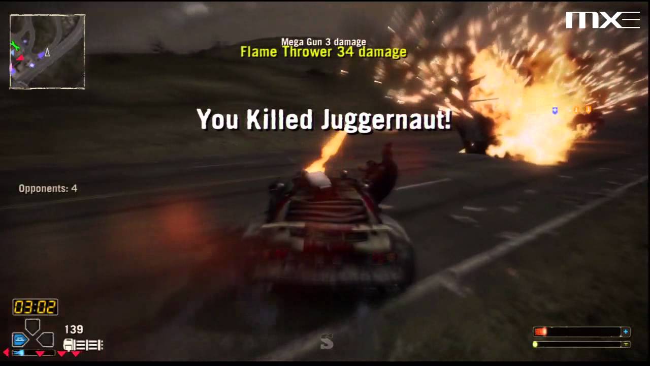 Twisted Metal (2012) Mr Grimm Pt 1 - Dual Juggernauts DM: Diesel City ...