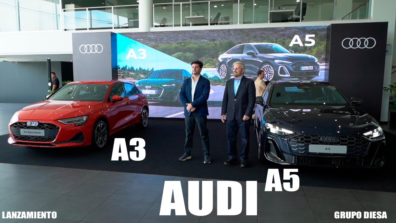 🚗 Audi Paraguay lanza los nuevos A5 y A3 - YouTube