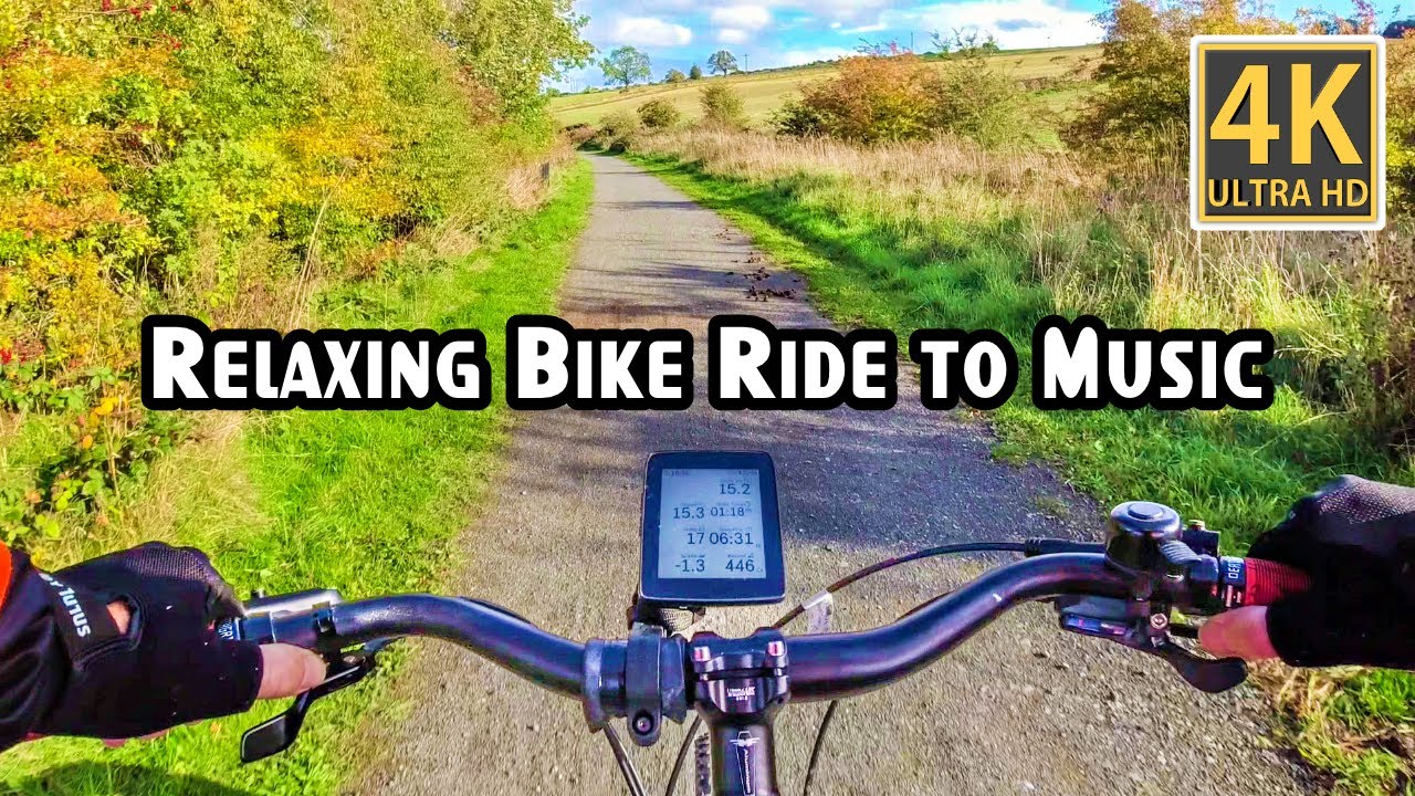 Relaxing Bike Ride to Music - English Countryside - YouTube