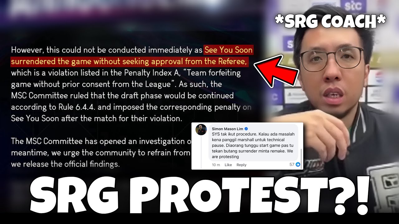 MOONTON RESPONDED!! SRG FIGHTS BACK?! SRG EXPLAINED THEIR POV VS SYS ...