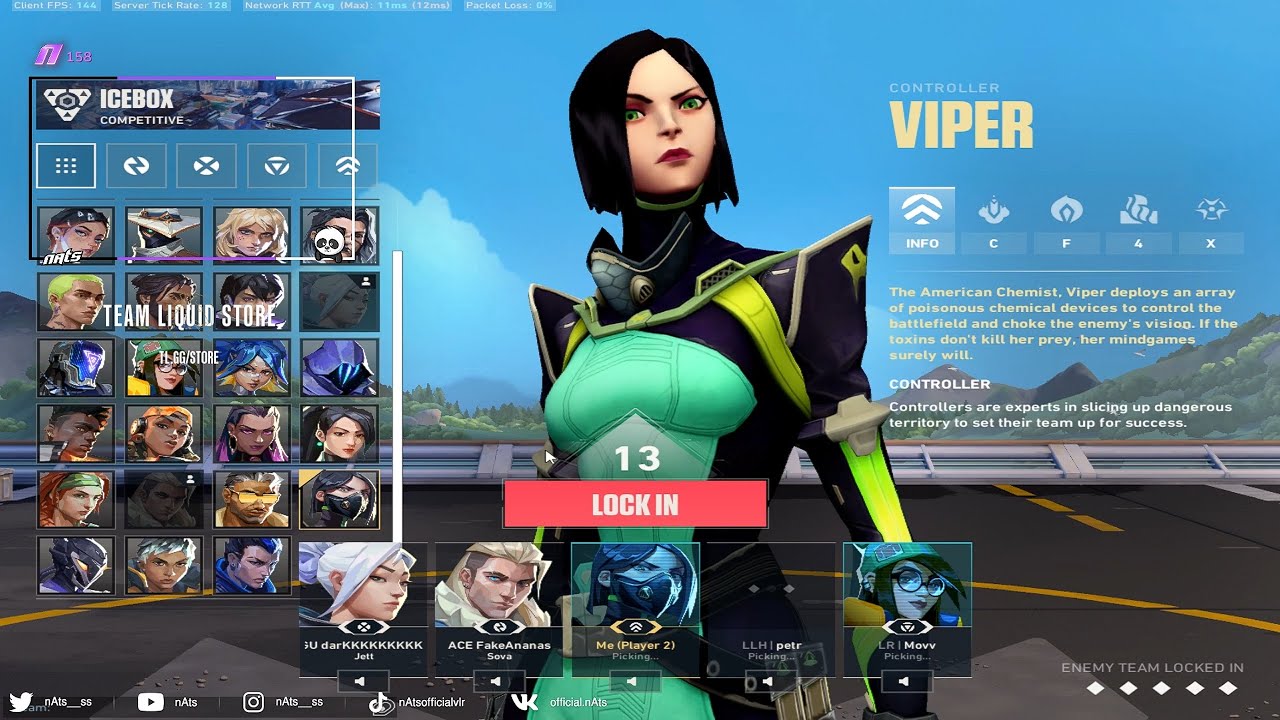 MVP! PRO VIPER! NATS AS Viper UNSTOPPABLE - NATS VIPER VALORANT RANKED ...