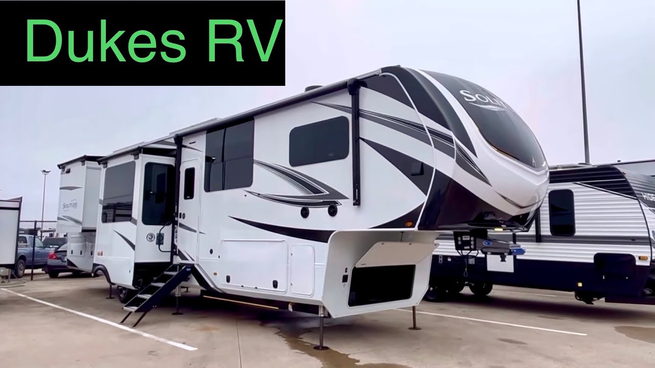 2023 Grand Design Solitude 390RK - Luxury Rear Kitchen - YouTube