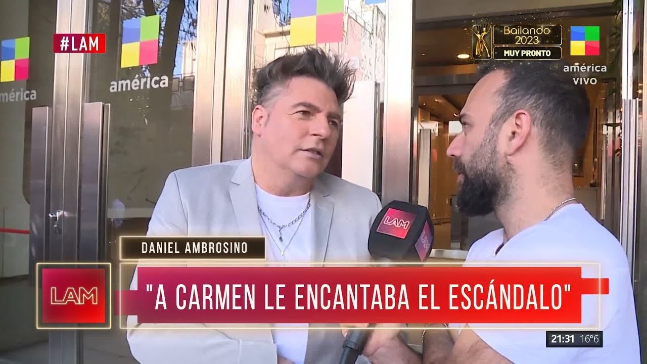 DANIEL AMBROSINO HABLÓ de las PELEAS de BARBASOLA y BARBIERI: "A CARMEN LE ENCANTABA EL ...