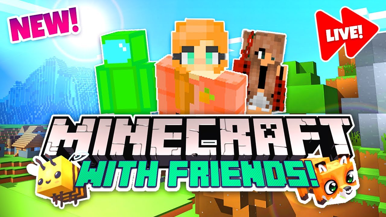 *NEW* Minecraft with Friends! (Ep 0 - Back to Basics!) - YouTube