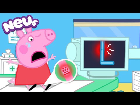 Peppa-Wutz-Geschichten 🏥 Röntgen 🩻 Videos für Kinder