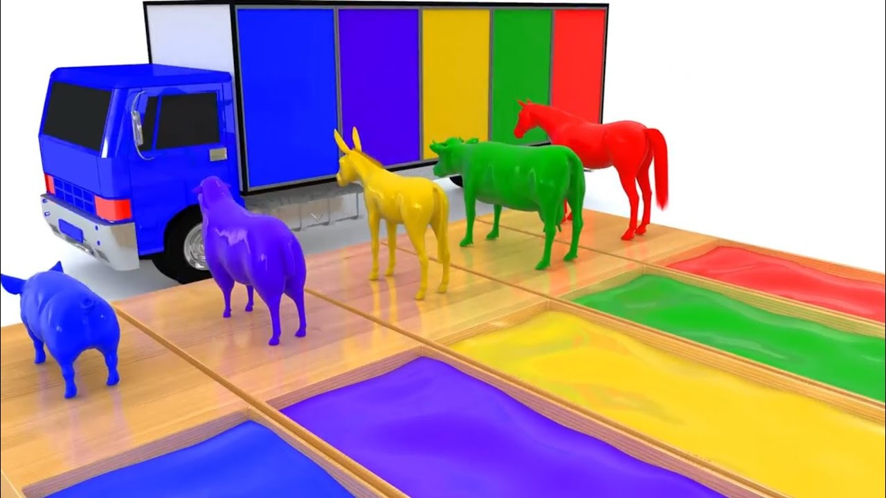 laal hara peela bengni neela rang. sundar animals. @zainabkatiranga ...