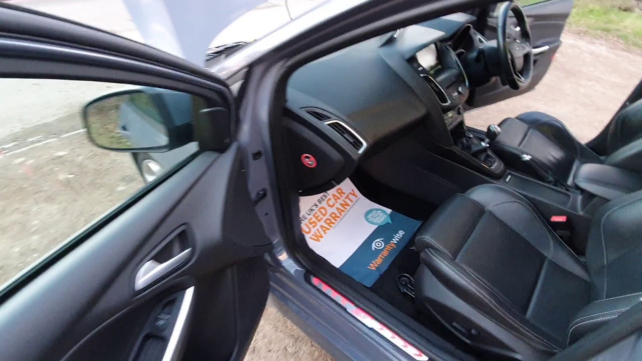 65 Plate Ford Focus 2.0 TDCi ST-3 Interior & Engine Bay - YouTube