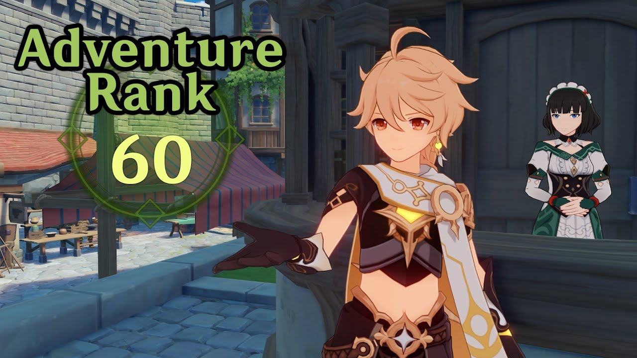 Adventure Rank 60 in Genshin Impact and Channel Birthday! - YouTube