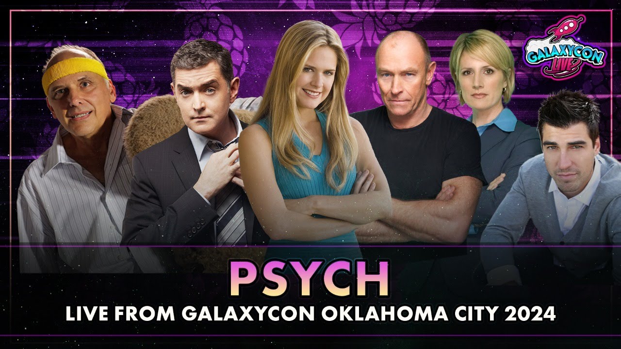 Psych Cast Q&A | Live from GalaxyCon Oklahoma City 2024 - YouTube
