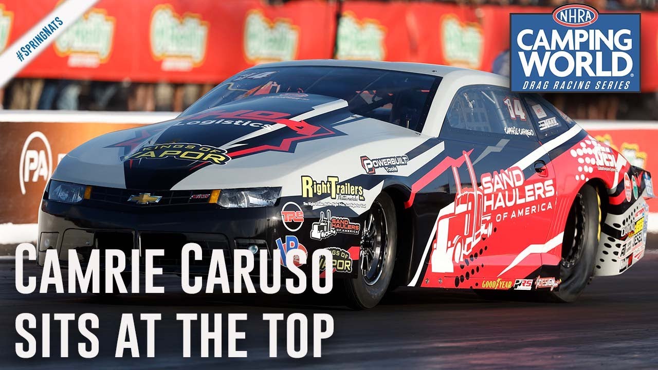 Camrie Caruso takes first career No. 1 qualifier - YouTube