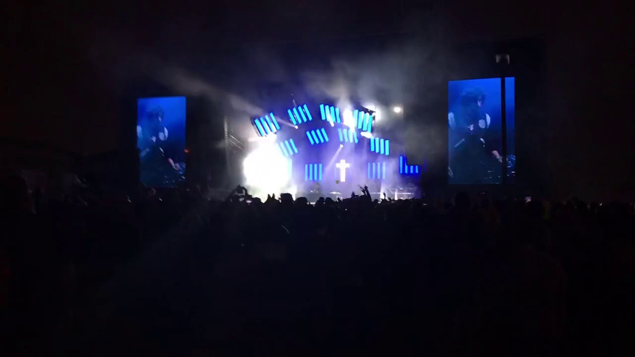 Justice live @ Day For Night 2017 - YouTube