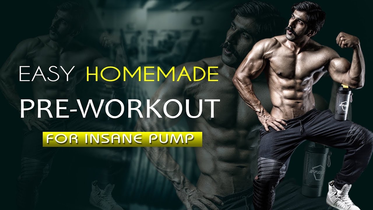 Easy Home Made Pre-Workout| Best Pre Workout | - YouTube