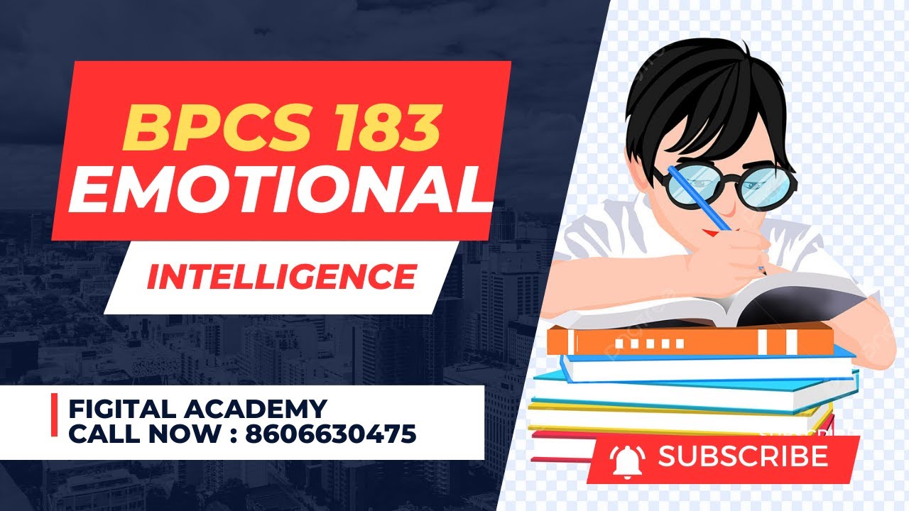 IGNOU l BPCS 183 l Emotional Intelligence l UNIT 6 - YouTube