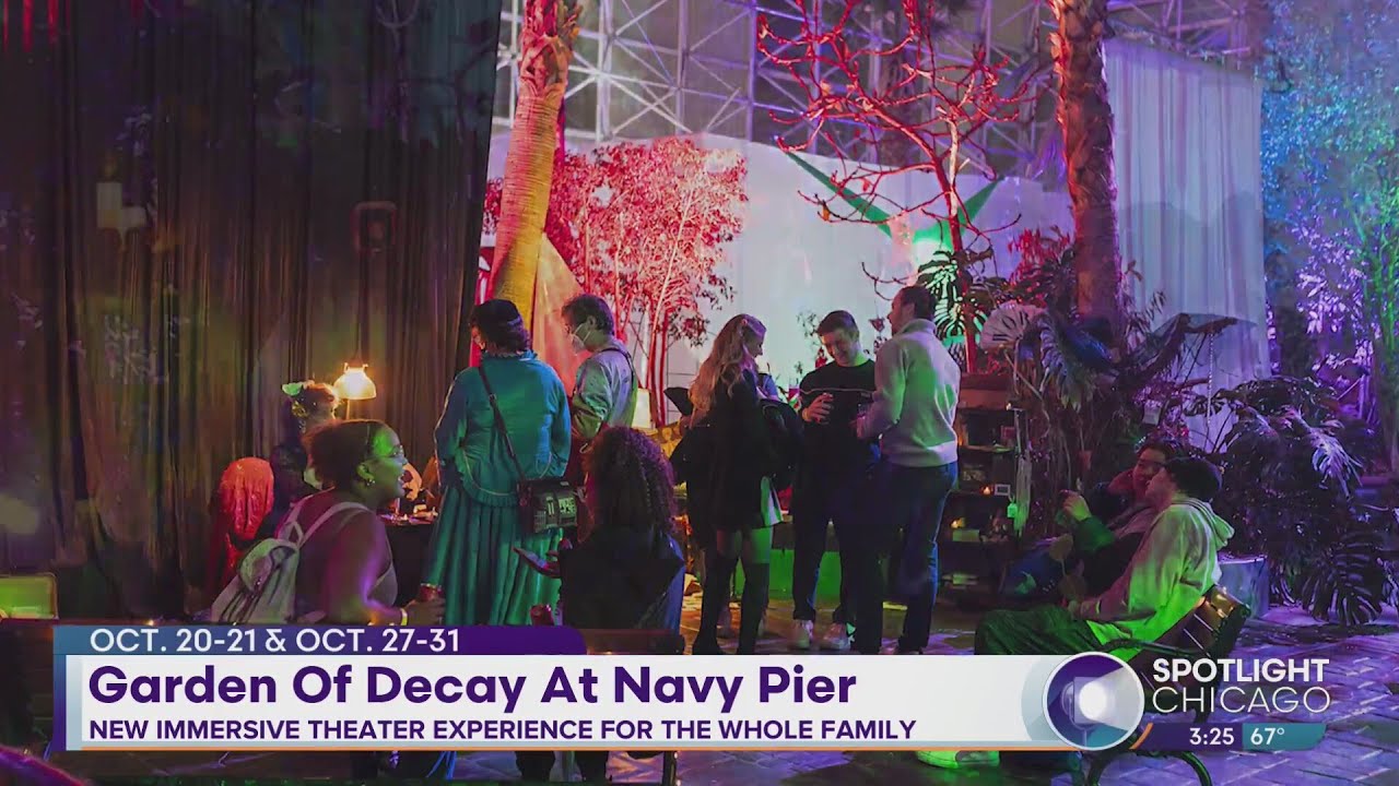 Garden Of Decay At Navy Pier - YouTube