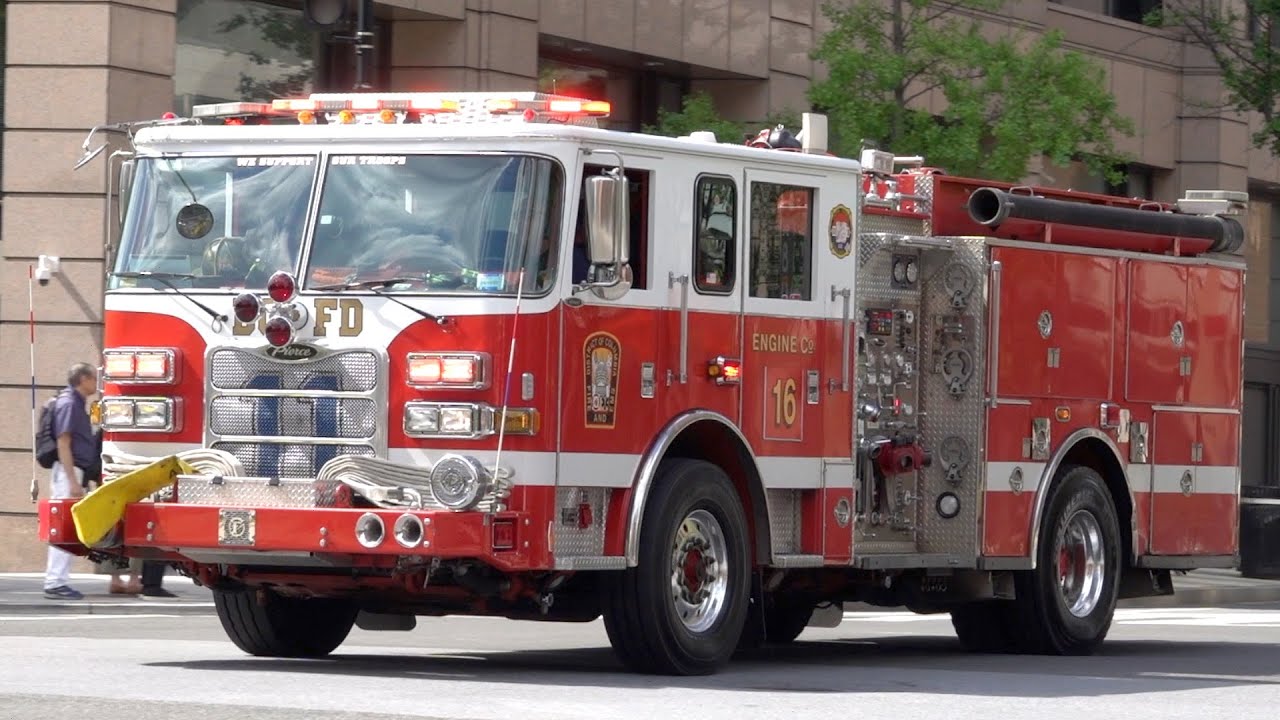 DCFD Engine 16 Responding - YouTube