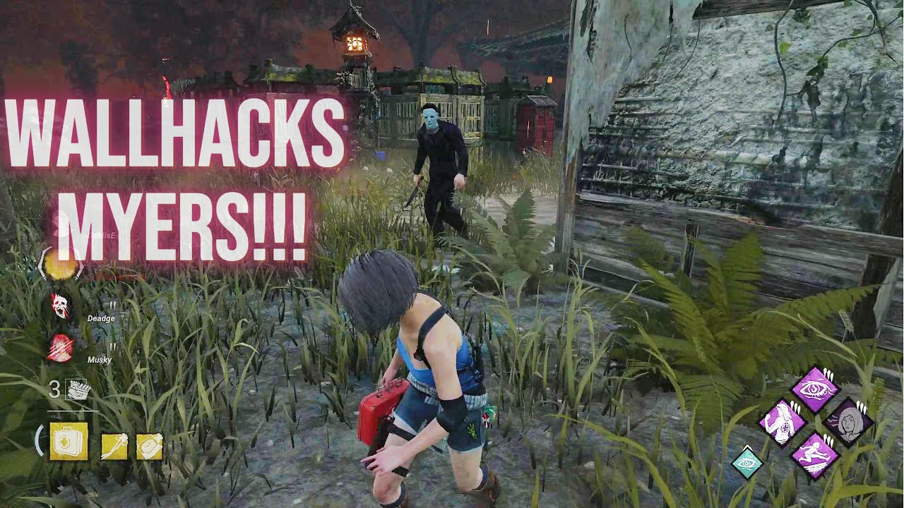 MYERS has WALLHACKS!!! DBD Chase compilation #deadbydaylight #dbd #dbdclips #halloween - YouTube