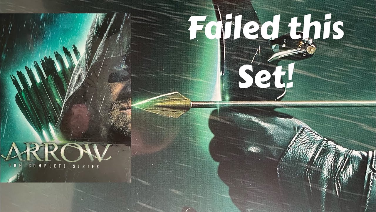Arrow the complete series dvd Boxset! | Arrowverse | DC - YouTube