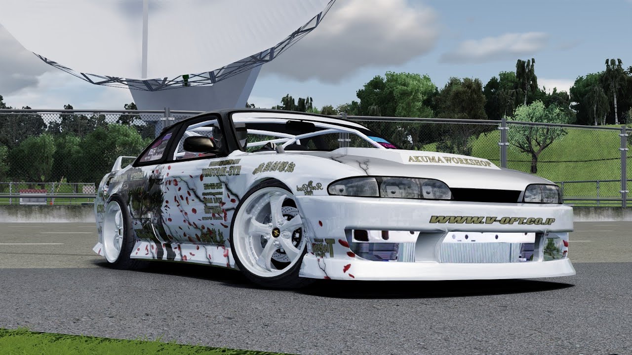 Nissan S14 Drift (asseto corsa) - YouTube