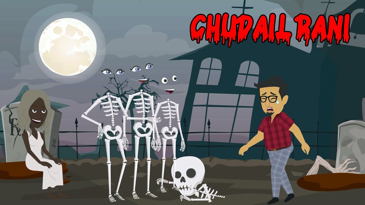 Chudail Rani Story of Hindi Horror | Moral Story of Ghost | Hindi ...