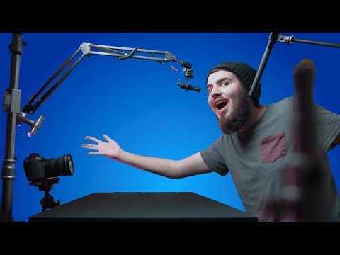 I built a YouTube STUDIO Setup on Wheels! - YouTube