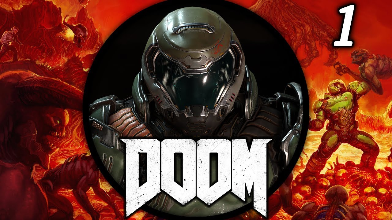 The UAC - Let's Play Doom (2016) Nightmare Mode #1 - YouTube