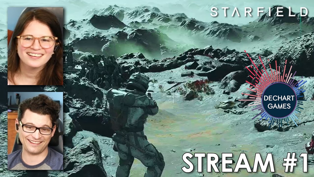 #1 Starfield BEGINS! w/ Bryan & Amelia of Dechart Games - YouTube