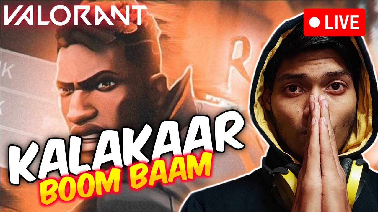 🔴LIVE - PLAYING VALORANT DAY 5 - YouTube