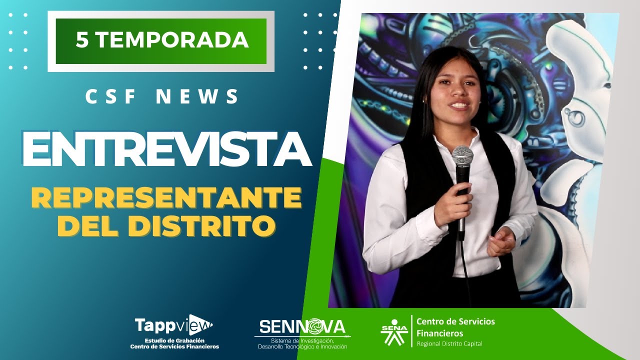 CSF NEWS entrevista representante del distrito - YouTube