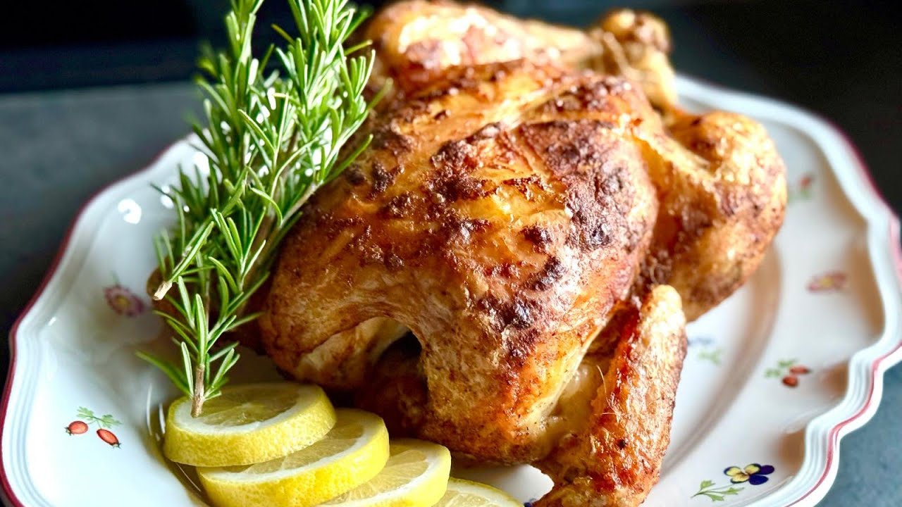 Brathendl wie auf dem Oktoberfest | Einfaches Rezept im Ofen - YouTube