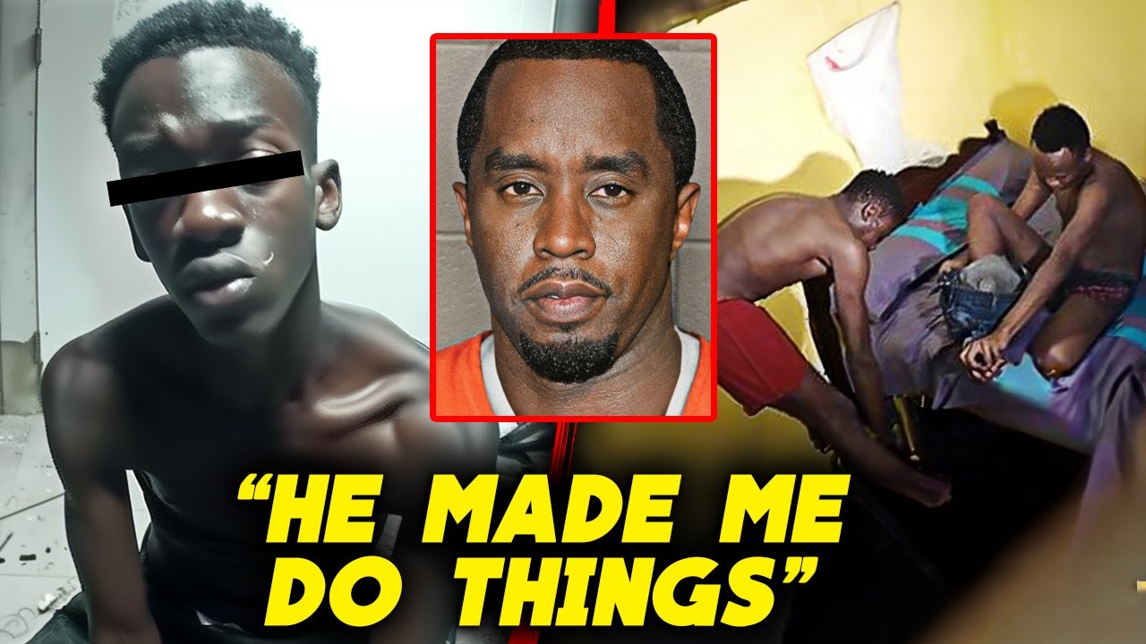 Kid Victims Reacting to Diddy Getting His House Raided - YouTube