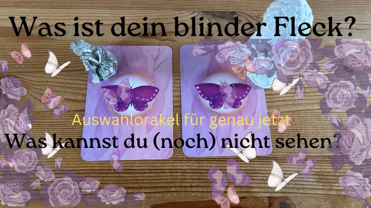 Was ist dein blinder Fleck? Kennst du ihn? Kannst du ihn (noch) nicht ...